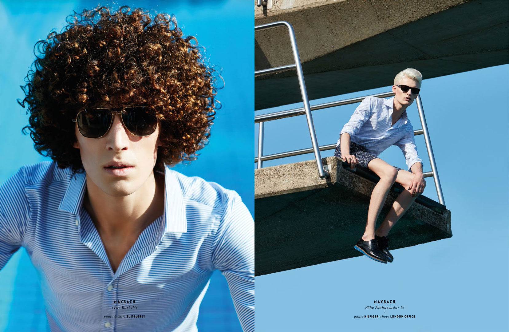 Eyewear Magazine - BLUE by Stefan Kapfer - CM Models