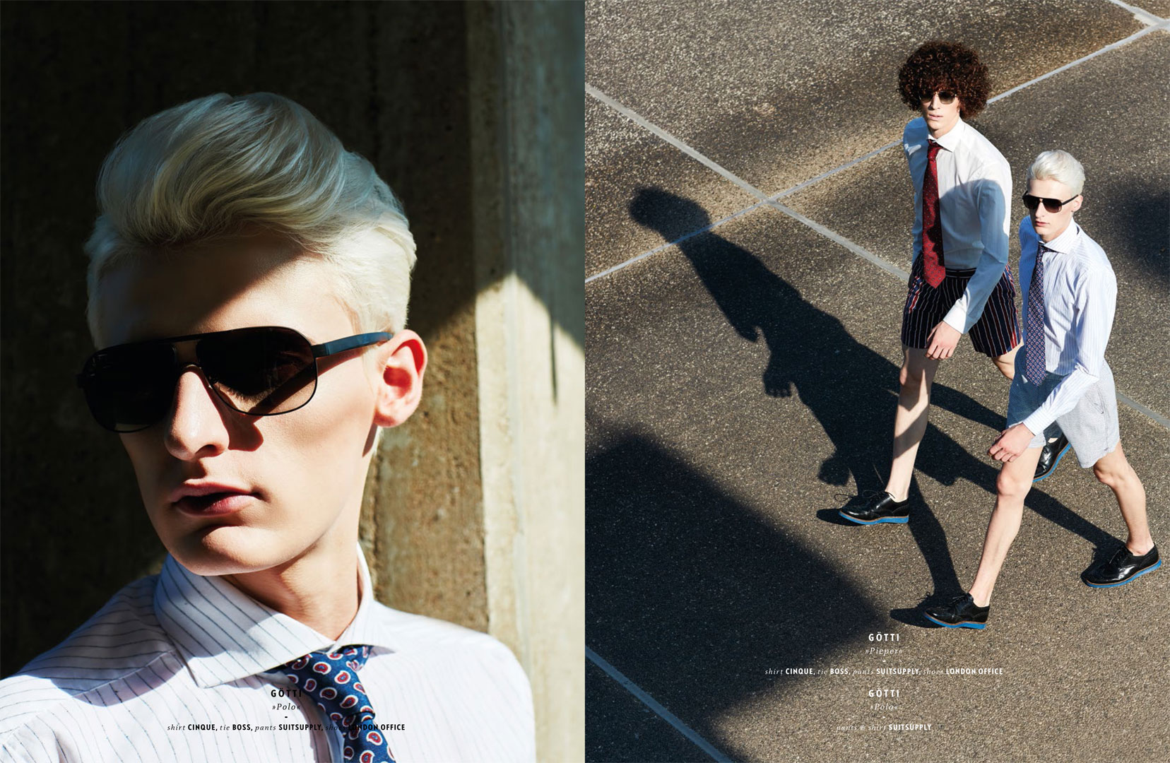 Eyewear Magazine - BLUE by Stefan Kapfer - CM Models